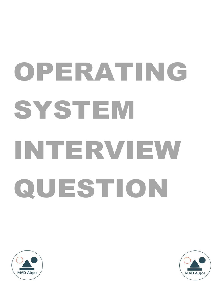 OS Interview Questions 1677229395 | PDF | Process (Computing) | Thread (Computing)