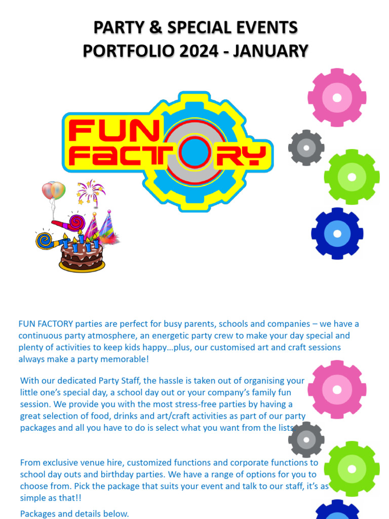 Party & Special Events Portfolio 2024 - Jan | PDF | Credit Card | Cuisine