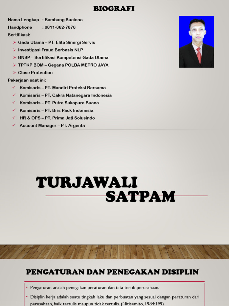 Turjawali Satpam | PDF