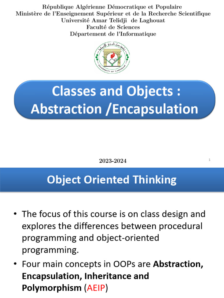 poo2 | PDF | Class (Computer Programming) | Programming