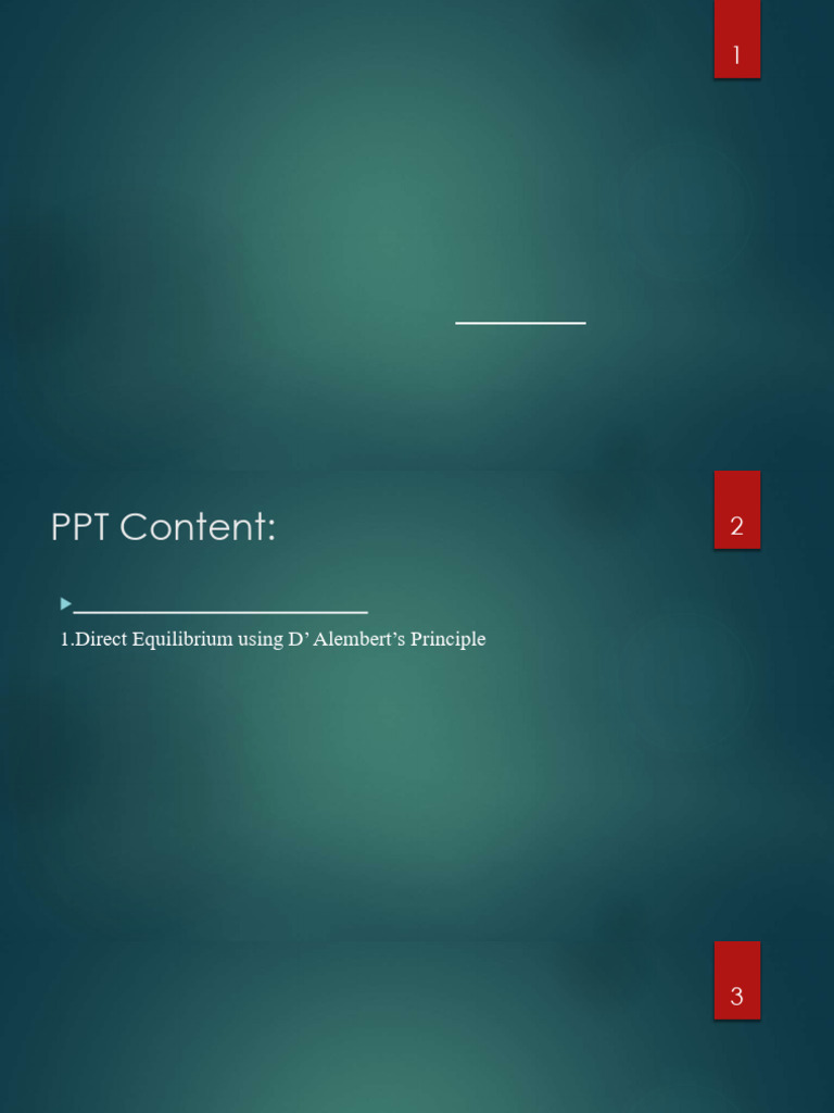 Formulation of Equation Pof Motion | PDF