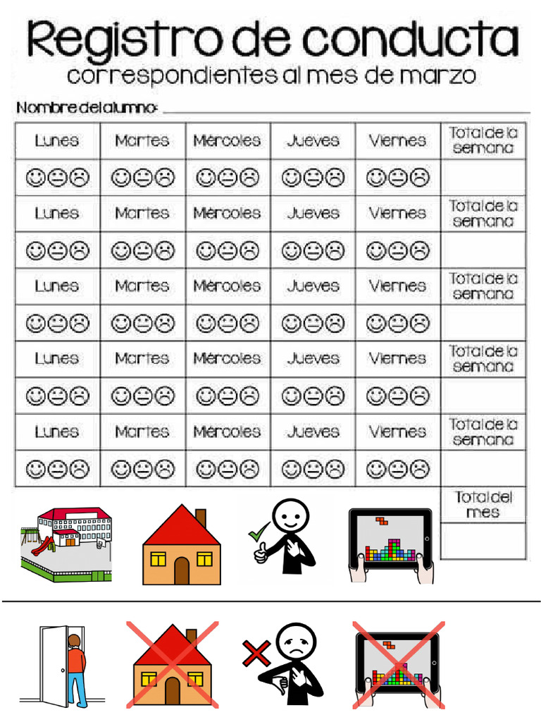 Registro de Conducta | PDF
