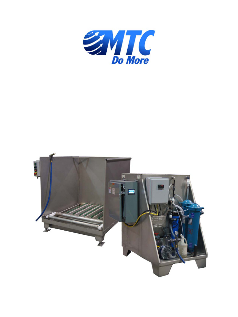 WRR-2 Battery Wash Rack Manual | PDF | Water | Pallet
