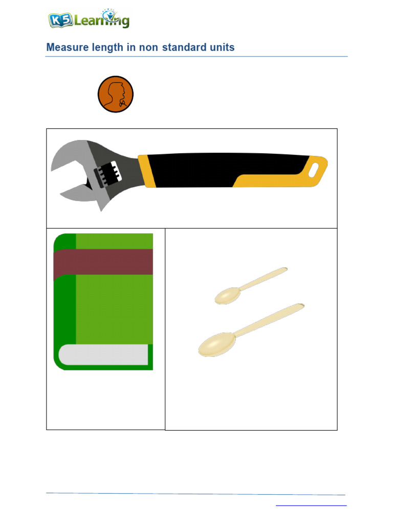 Grade 1 Measuring Length Non Standard Units A | PDF