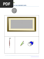 Grade 1 Measuring Length Non Standard Units B | PDF