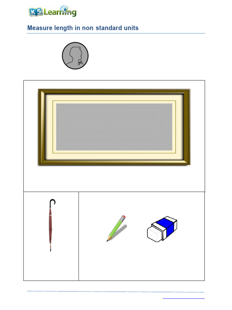 Grade 1 Measuring Length Non Standard Units B | PDF
