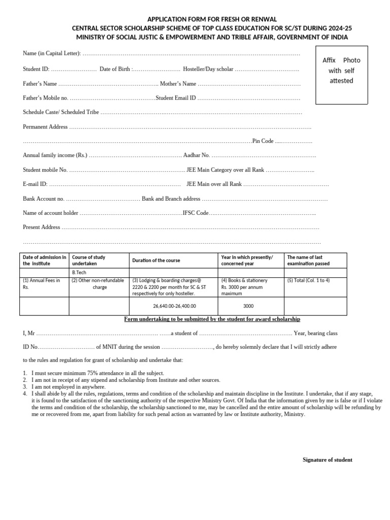 Application Form for Fresh or Renwal (4) (2) (1) | PDF | Government ...