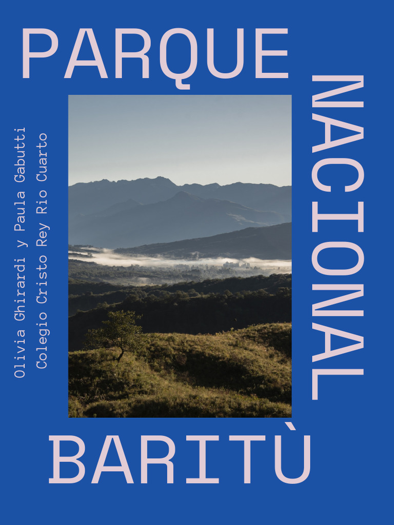 Parque Nacional Baritù, Revista | PDF