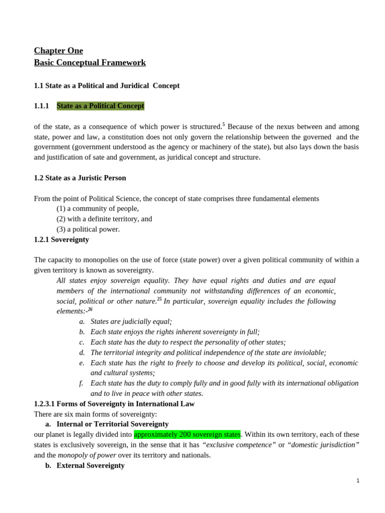 Constitutional Law | PDF | Sovereignty | Legislature