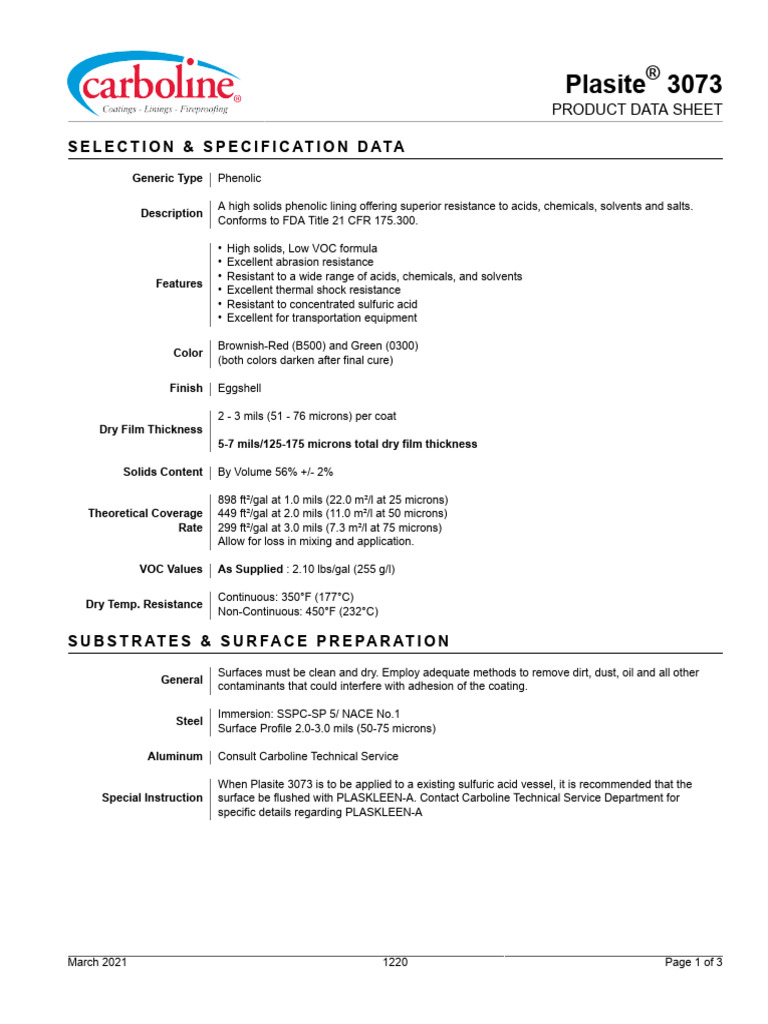 Plasite | PDF | Solvent | Shelf Life