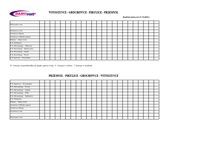 Witoszynce Przemysl 01 | PDF