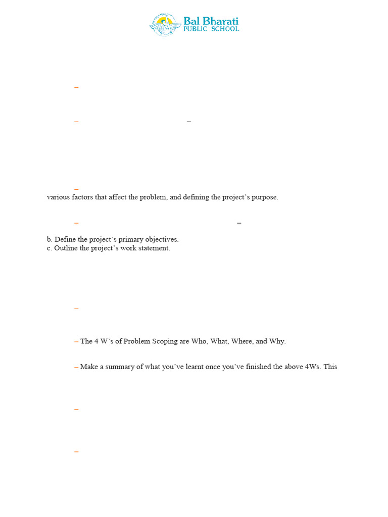 AI Project Cycle Class 9 Questions and Answers | PDF | Artificial Intelligence | Intelligence ...