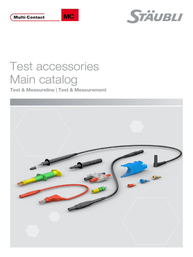 Test Accessories Main Catalog: Test & Measureline - Test & Measurement ...