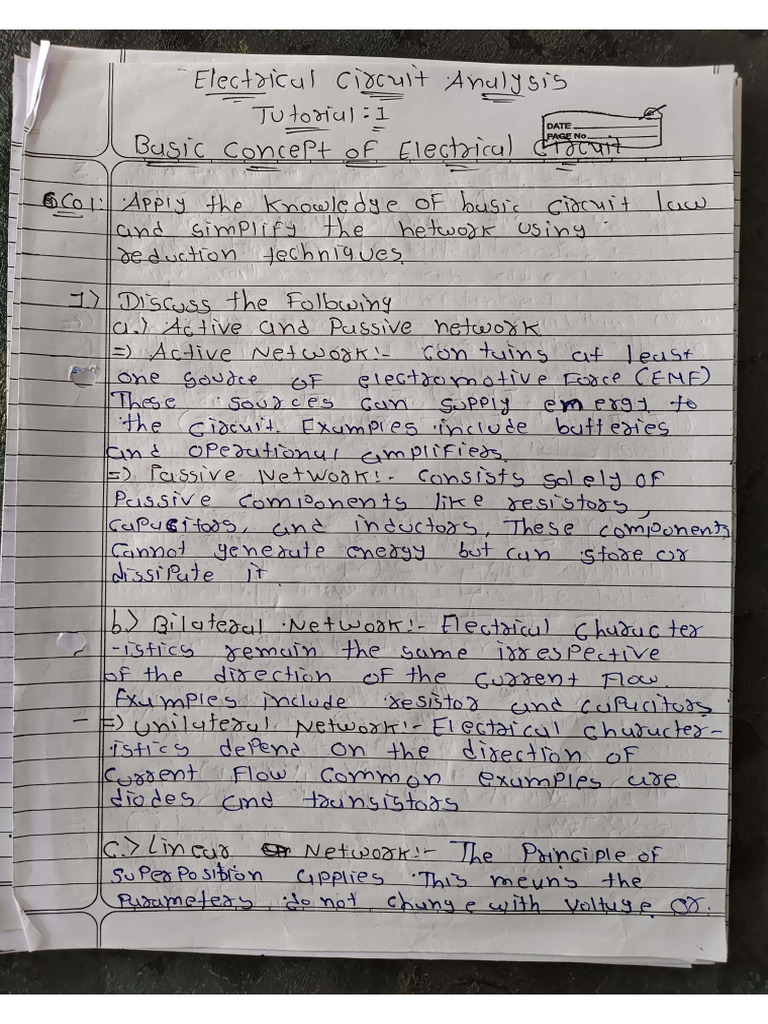 ECA Tutorials Solution | PDF