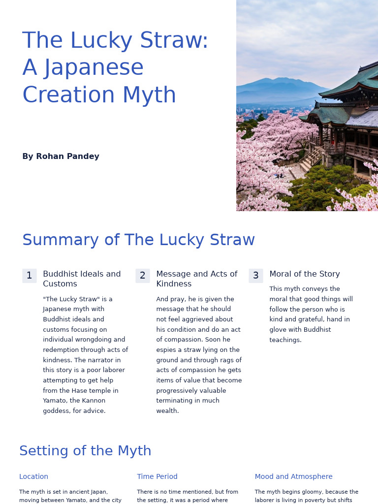 The Lucky Straw | PDF | Spirituality | Virtue