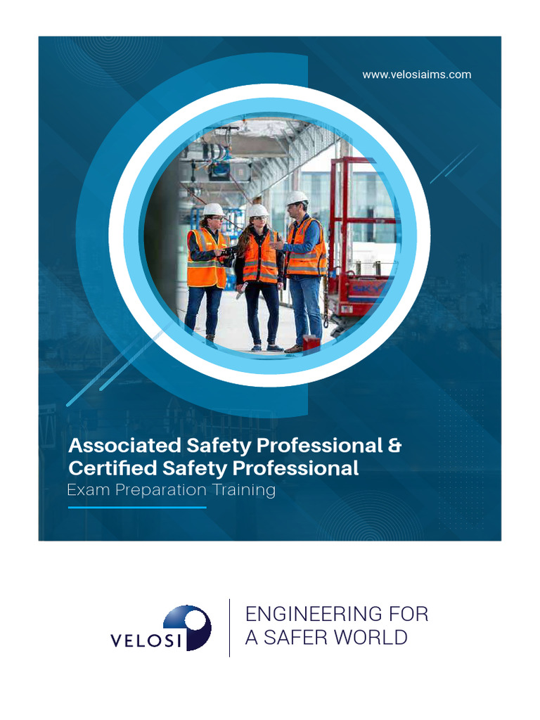 Velosi Training-ASP-CSP Brochure | PDF | Occupational Hygiene ...