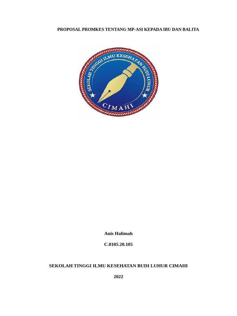 Tugas Proposal ANIS | PDF