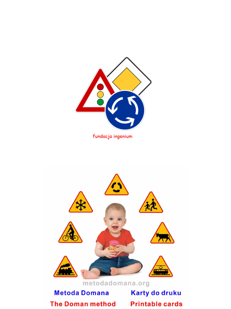 Polskie Znaki Drogowe Polish Road Signs: Fundacja Ingenium | PDF