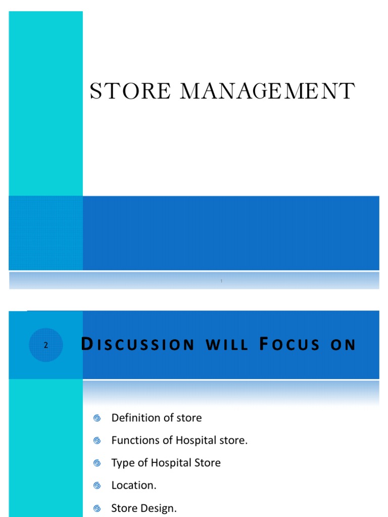 An In-Depth Look at Hospital Store Management: Functions, Types, Design ...