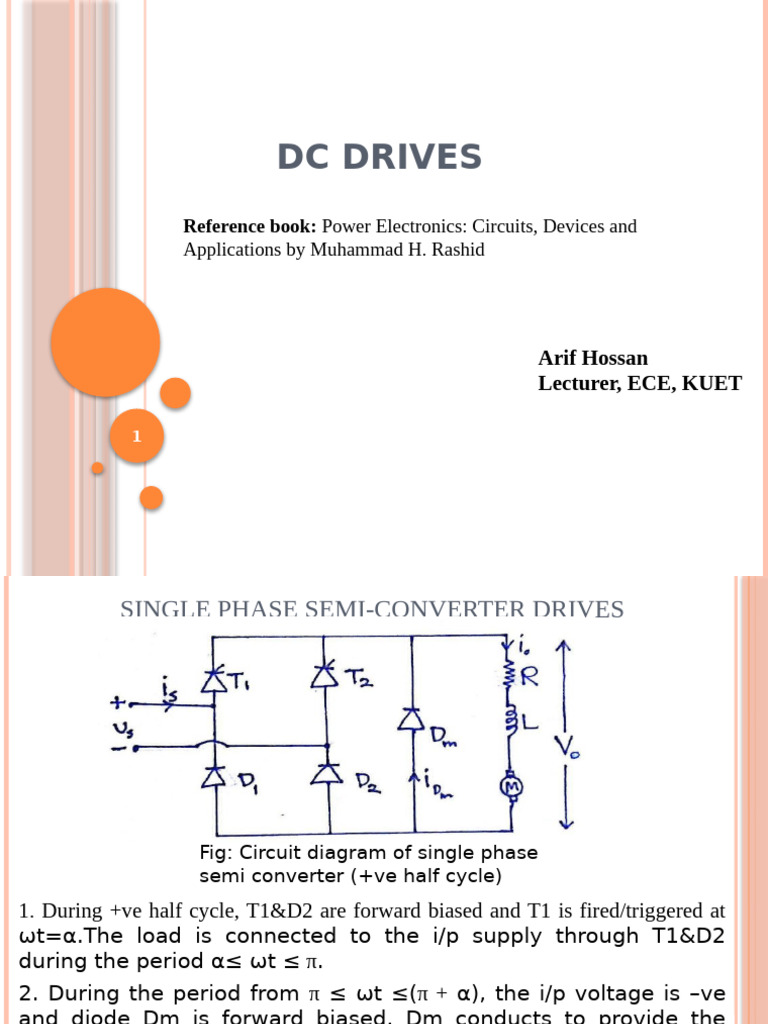 DC Drives (ESE) | PDF | Rectifier | Electrical Equipment