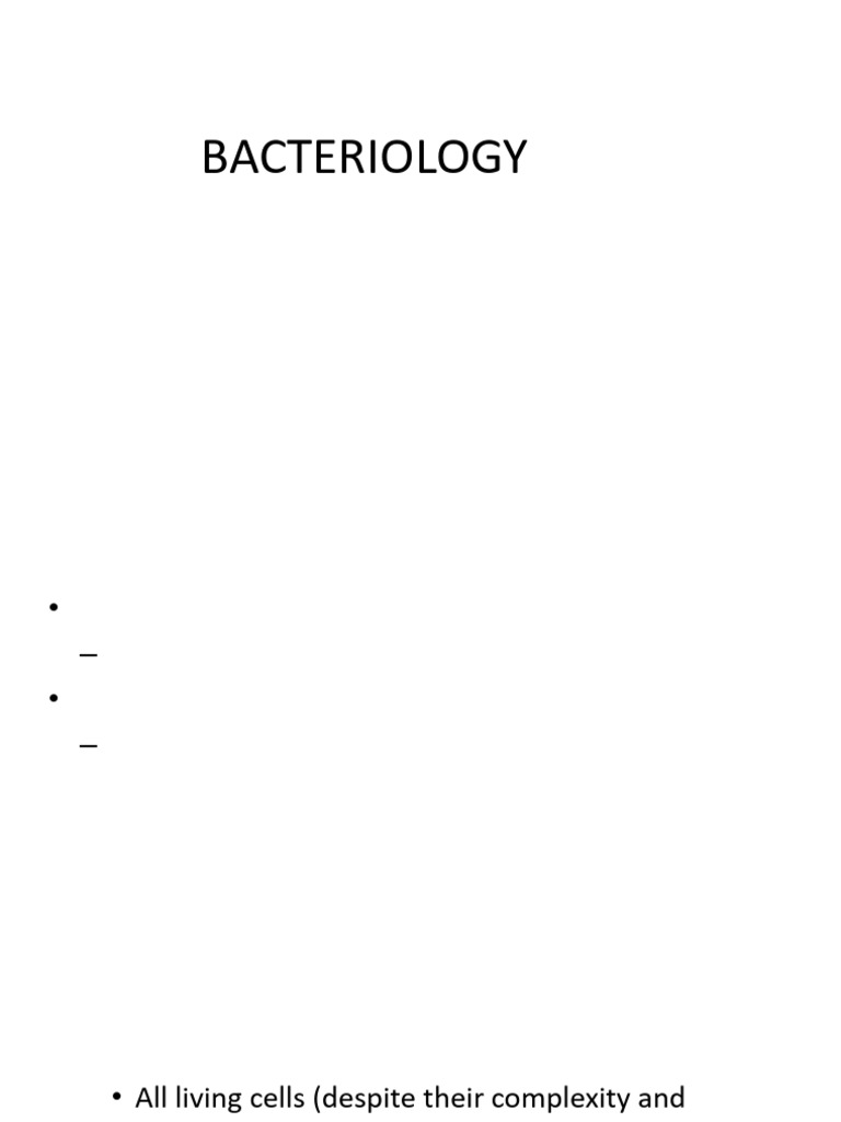 Lect 2 - Basic Bacteriology Lecture 14 | PDF | Bacteria | Ribosome