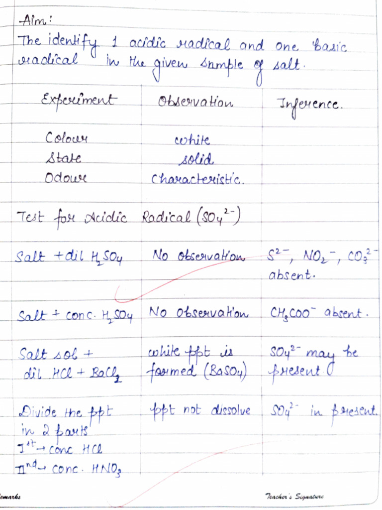XII Chemistry Practical Part 2 | PDF | Atoms | Molecules