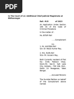 Suit For Permanent Injunction Draft | PDF | Lawsuit | Affidavit