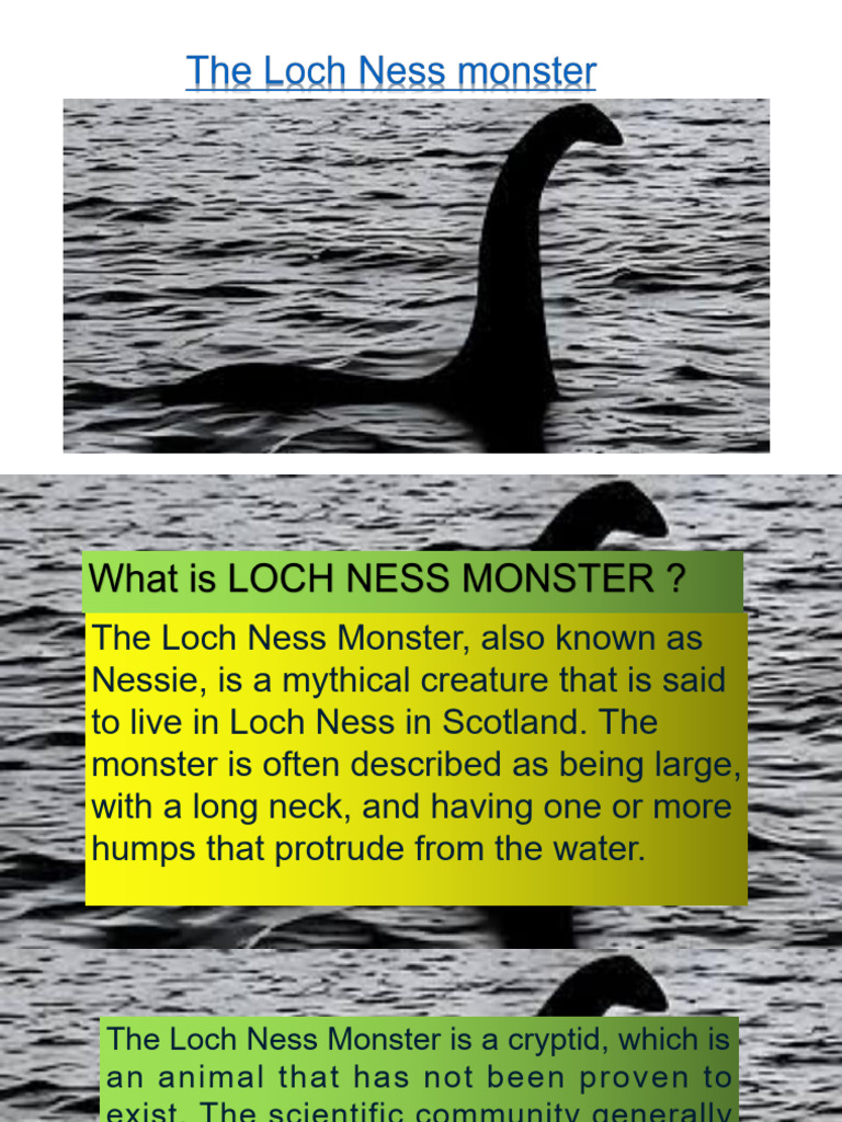 Presentation IX-A | PDF | Loch Ness Monster