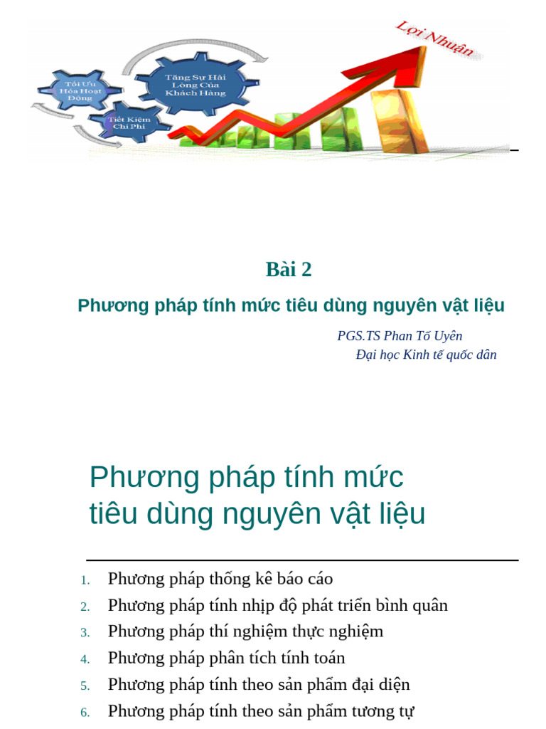 Bai 2 - Phuong Phap Tinh Muc Tieu Dung NVL | PDF