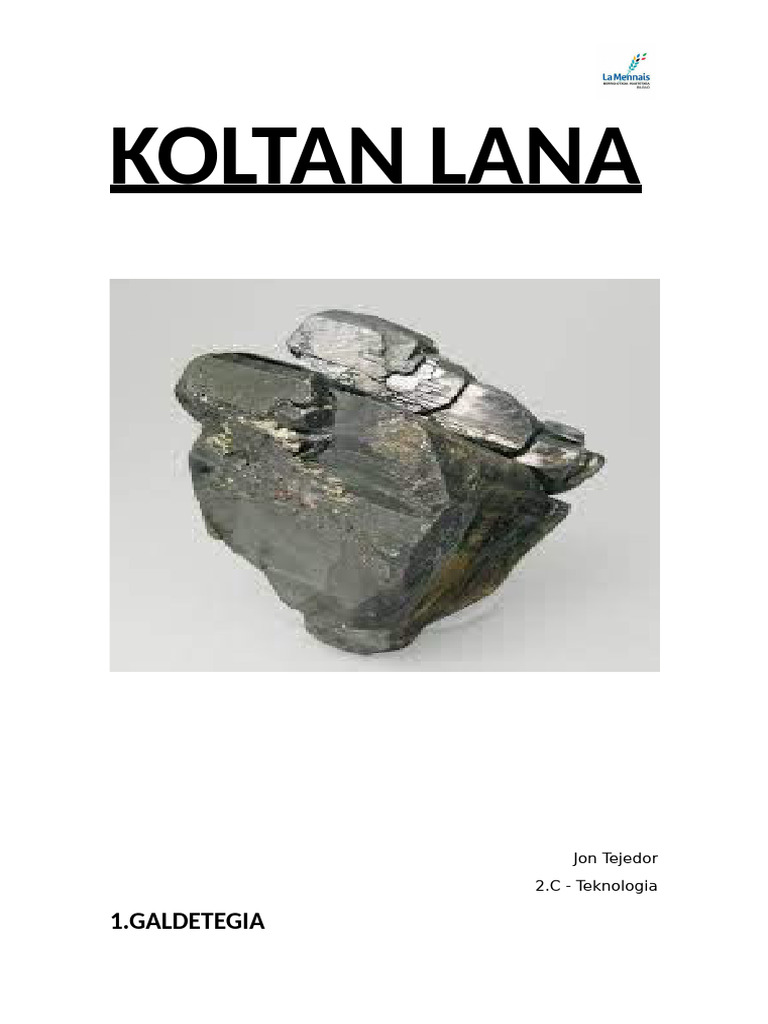 Koltan Lana | PDF