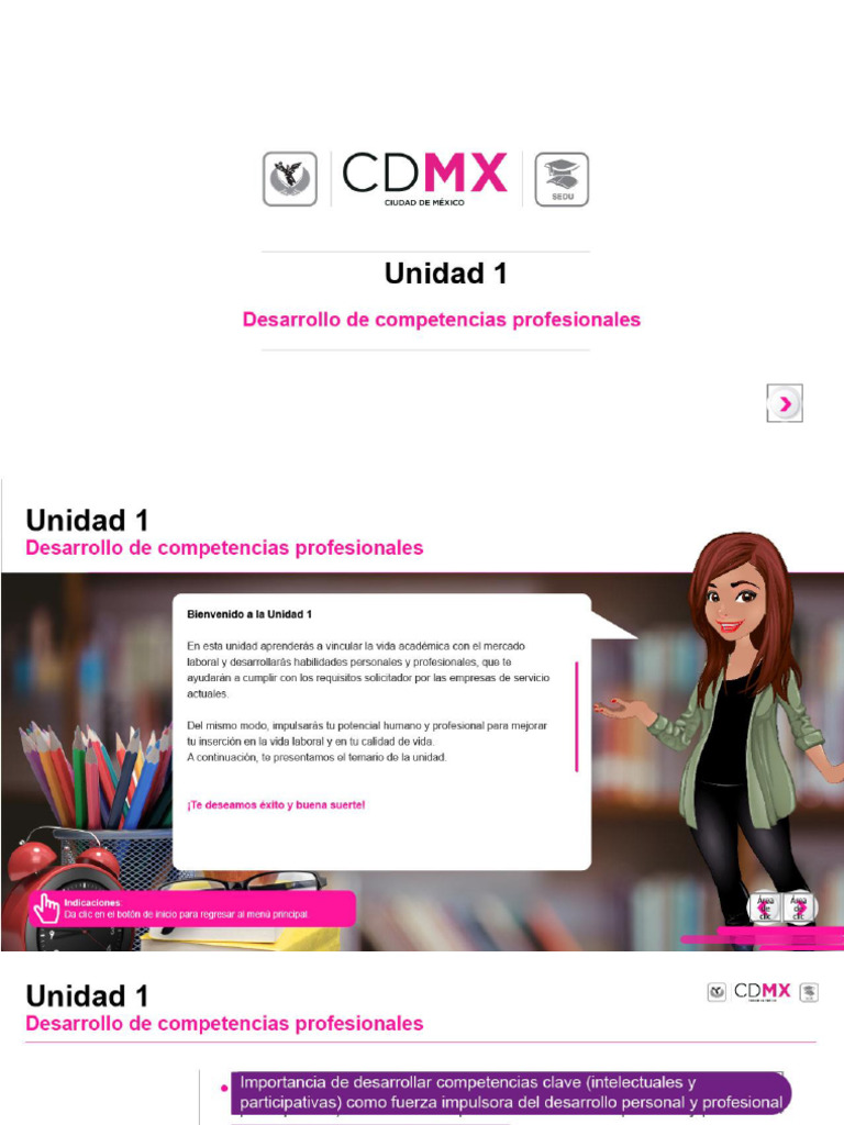 Unidad 1. Desarrollo de Competencias | PDF | Creatividad | Pensamiento