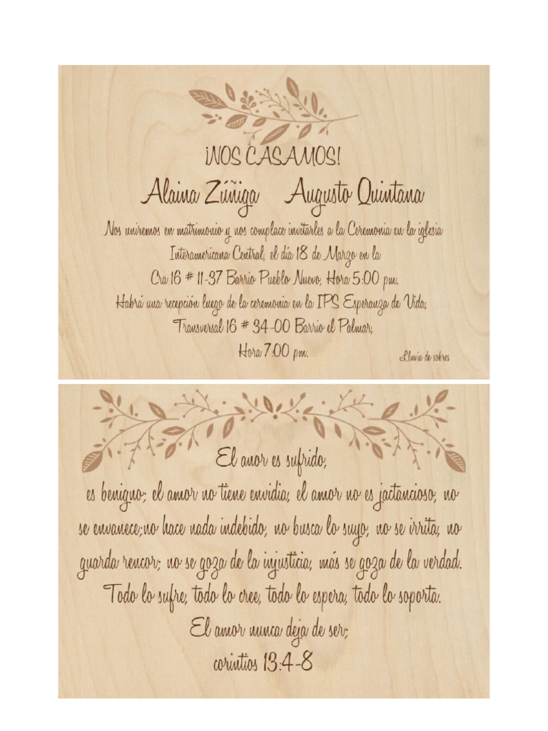 Tarjeta de Impr (Alaina) | PDF