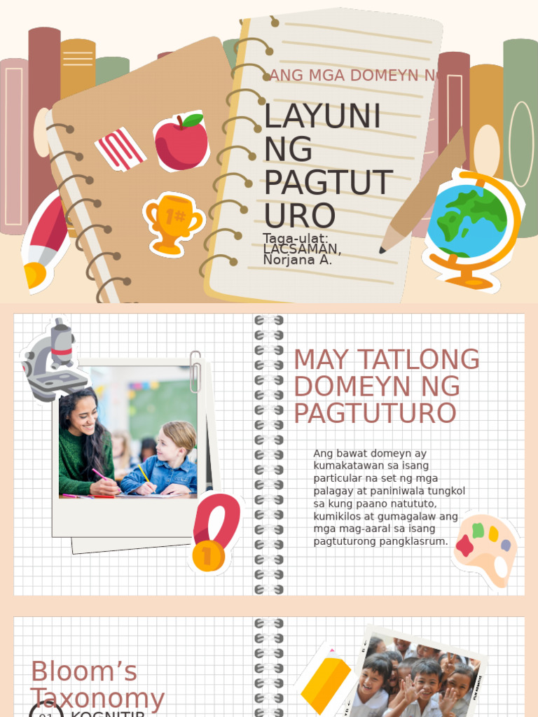 Domeyn NG Pagtuturo (Elektib 182) | PDF