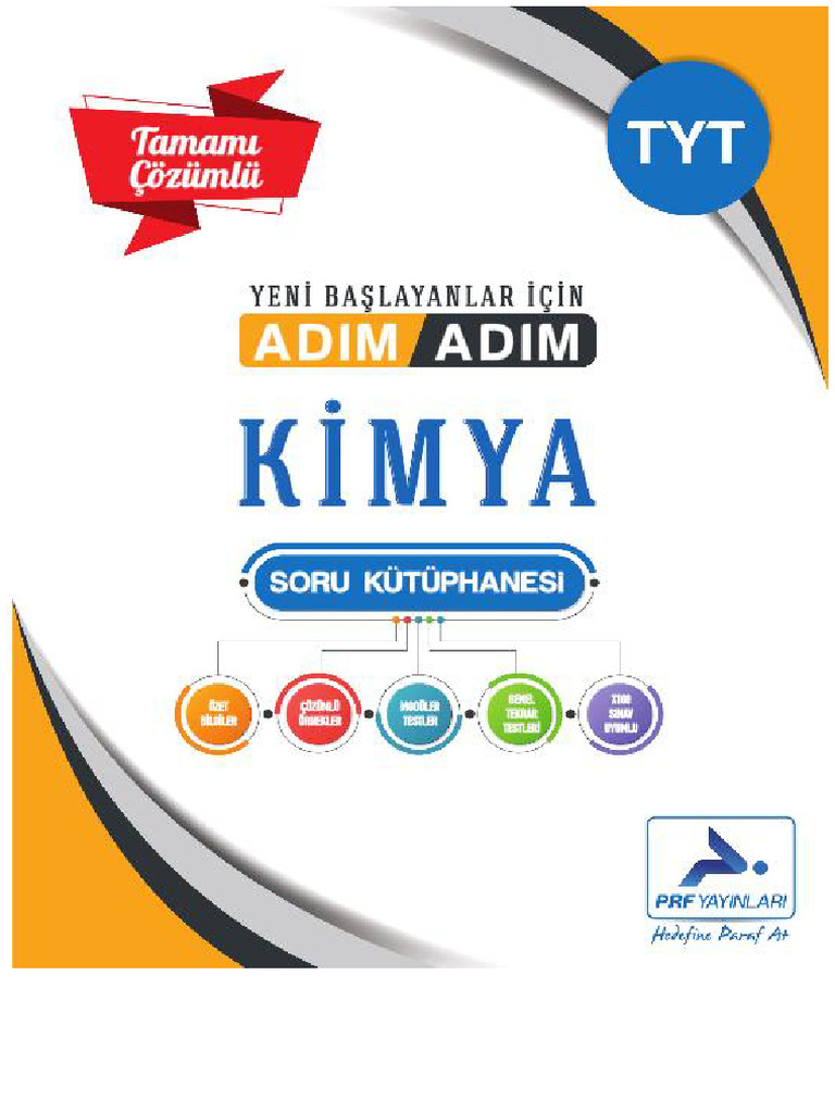 Aydin Yayinlari Adim Adim Tyt Ki̇mya | PDF