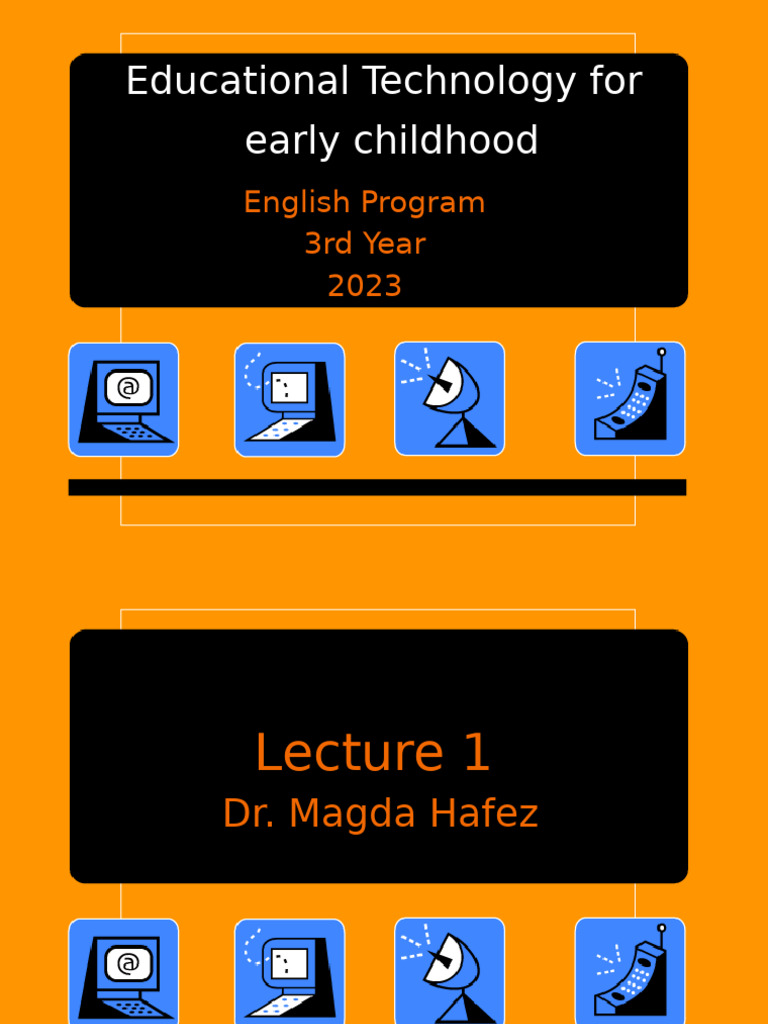 Technology in Early Childhood Education | PDF | Literacy | Human ...