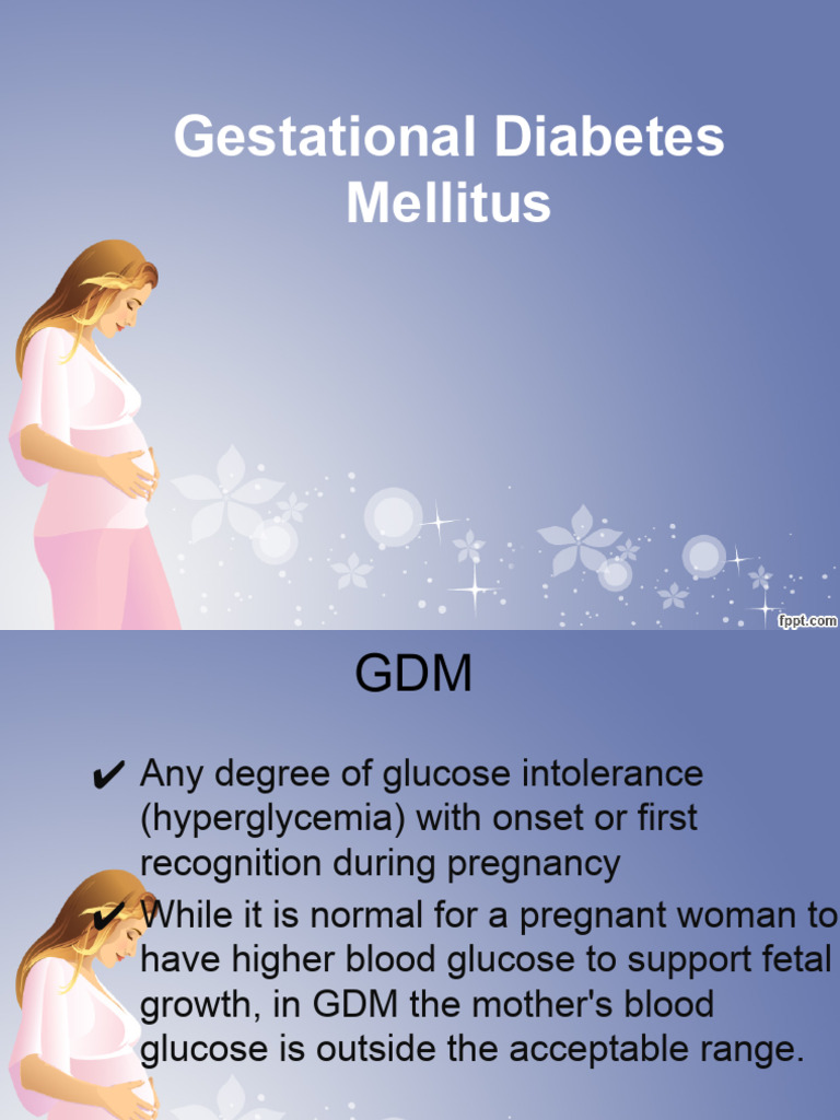 GDM | PDF | Gestational Diabetes | Prediabetes