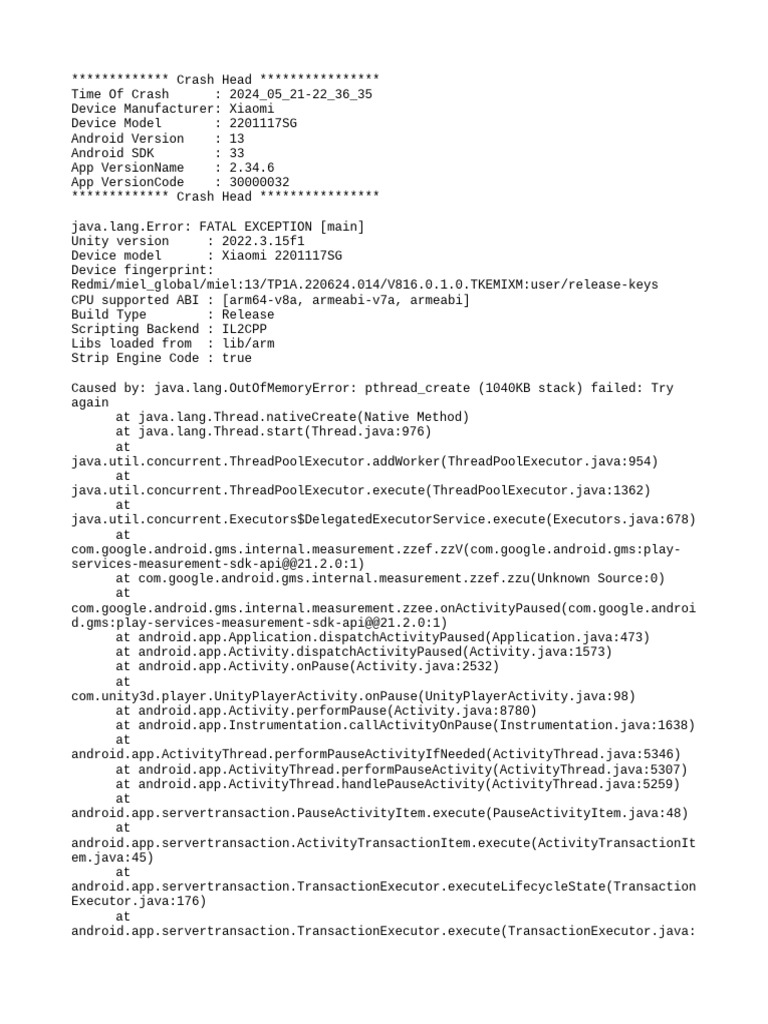 Mod Menu Crash 2024 05 21 22 36 35 Pdf Android Operating System Java Programming Language 2678