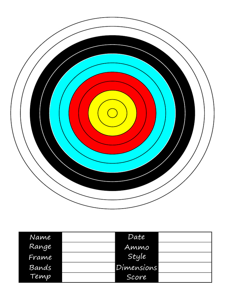 Archery Target | PDF