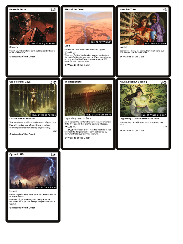 Moxfield - A MTG Deck Builder Site For Magic - The Gathering | PDF | Ephemera | Games Of Mental ...