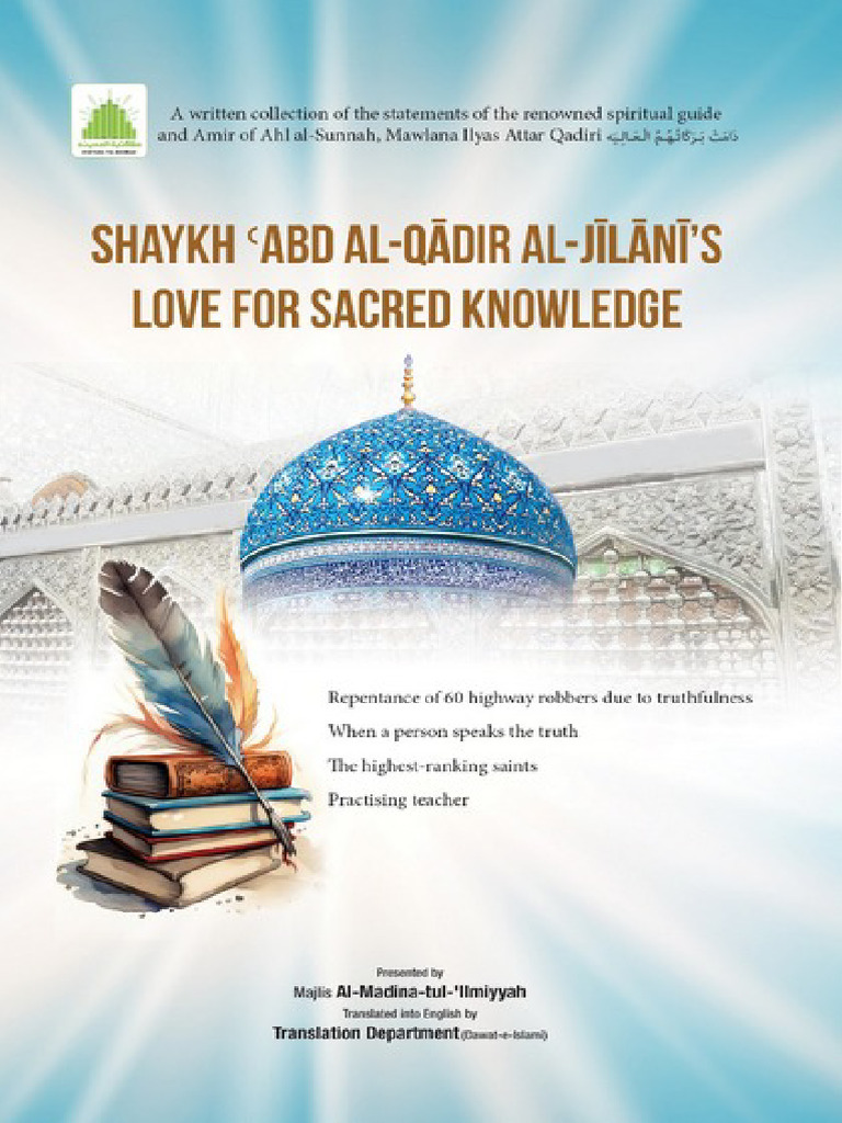 Abd Al Qadir Love For Sacred Knowledge | PDF