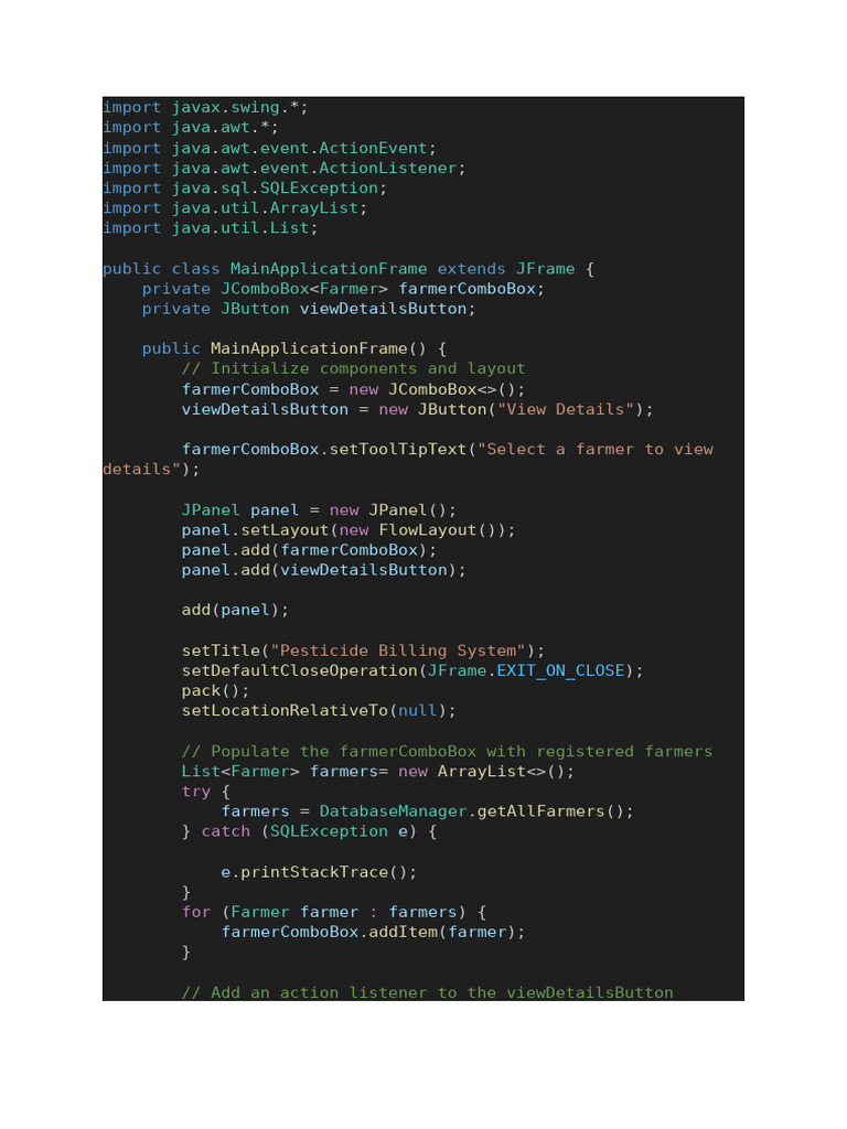 import javaxmain | PDF | Computer Libraries | Computing Platforms