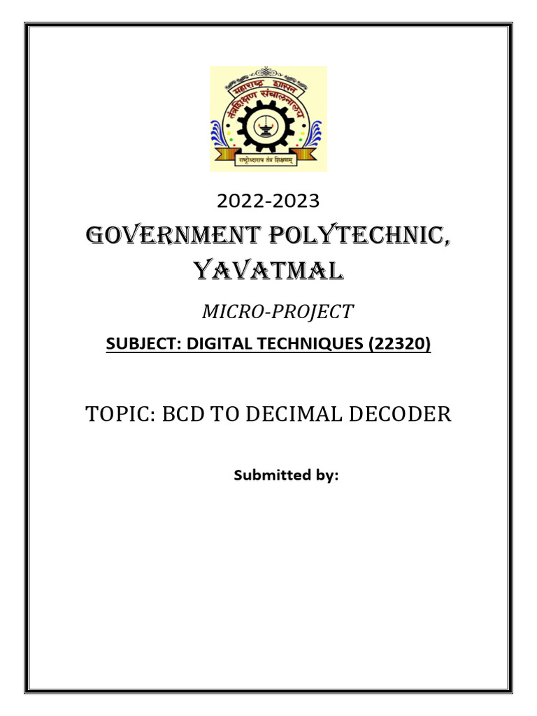 DT MP | PDF | Binary Coded Decimal | Input/Output DT MP | PDF | Binary Coded Decimal | Input/Output