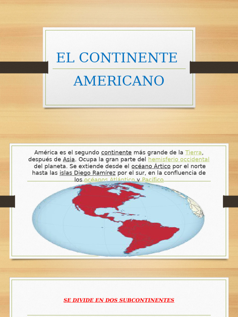 El Continente | PDF