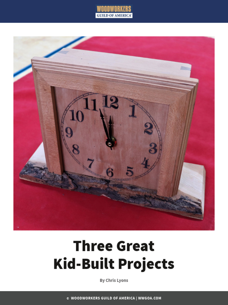 Three Great Kid Built Projects | PDF | Drill | Woodworking