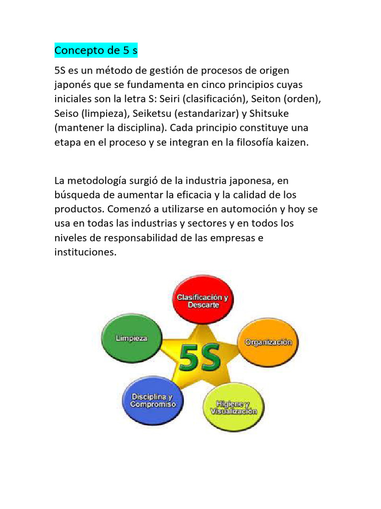 Concepto 5s | PDF