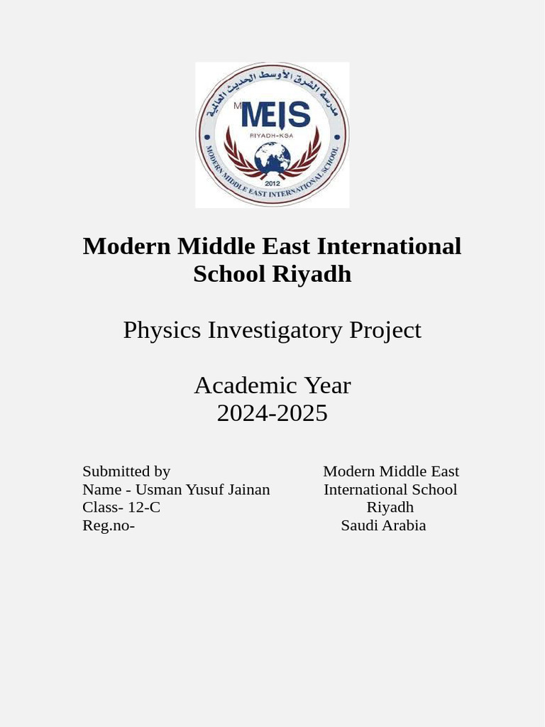 Physics Class 12 Project | PDF | Flux | Electric Field