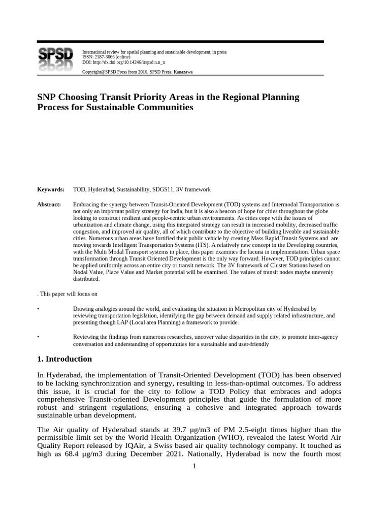 Revised Paper _1 | PDF | Public Transport | Transport