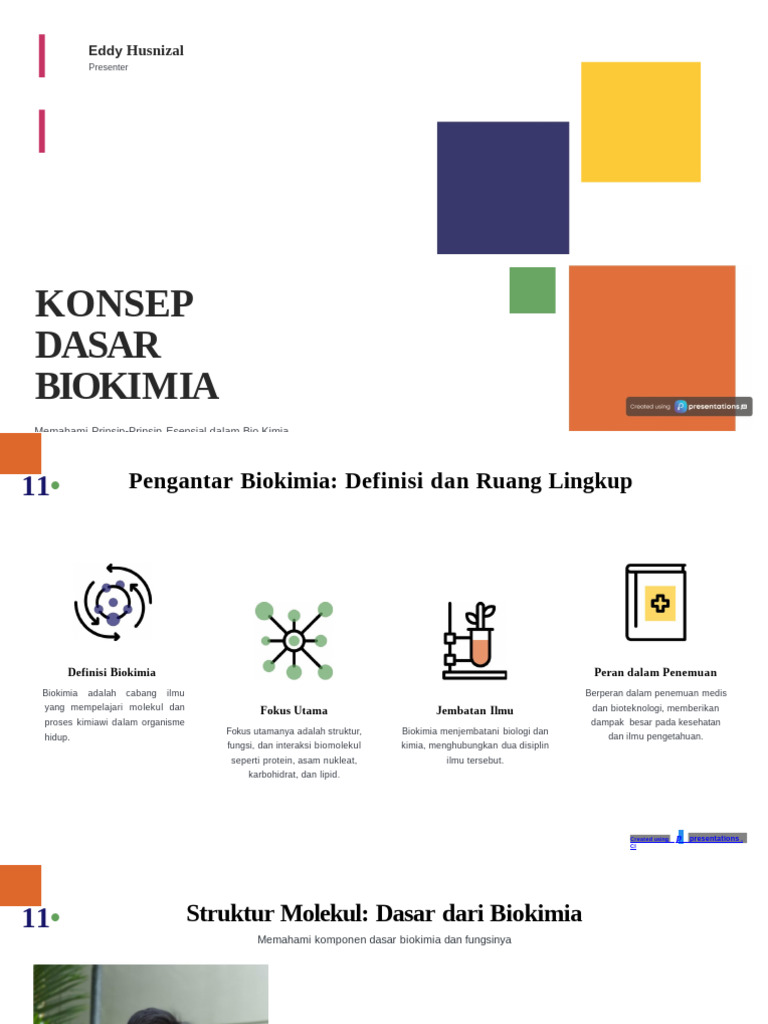 Biochemistry Overview 2024 | PDF