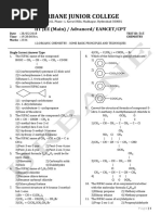 IUPAC Nomenclature Practice Questions | PDF | Methyl Group | Organic ...