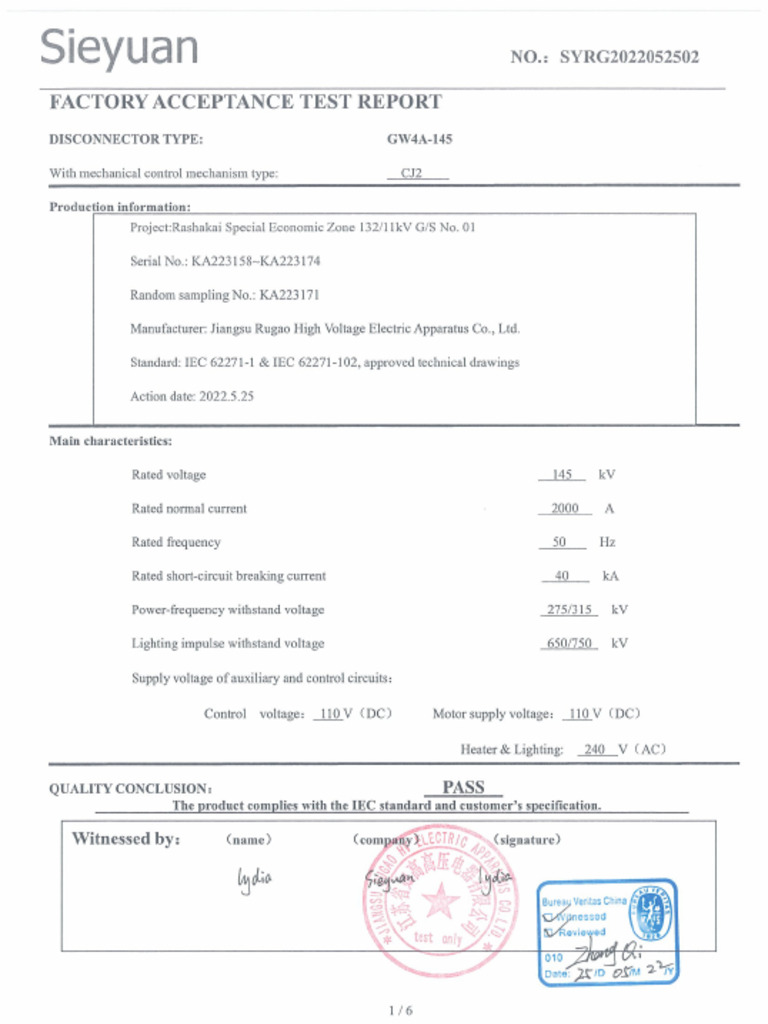 Ir001-Annex 1 - Fat Reports | PDF | Electrical Breakdown | Manufactured ...